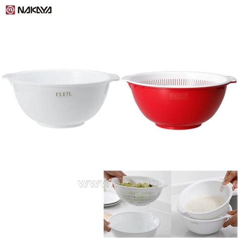 Bộ Rổ Tròn 2 Lớp Nakaya Freille Size M 1 5l Màu đỏ Lt Việt Nam