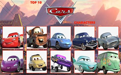 Cars Movie Characters Names In Spanish At Julio Durbin Blog