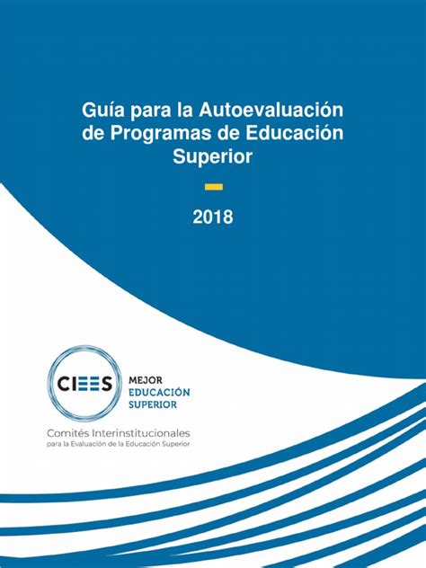 Gapes Pdf Educación Más Alta Evaluación