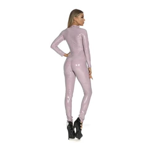 Shiny Wet Look Women Catsuit Outfit Sweet Secret Boutique
