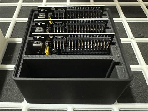 Gridfinity 4x Esp32 Gpio Breakout Board By Uoaoe3dmakerworld Download