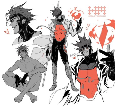 Gambit Marvel And 2 More Drawn By Hamletmachine Danbooru