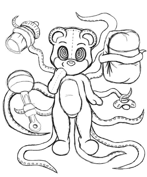 Sam The Eldritch Teddy Bear Abdl