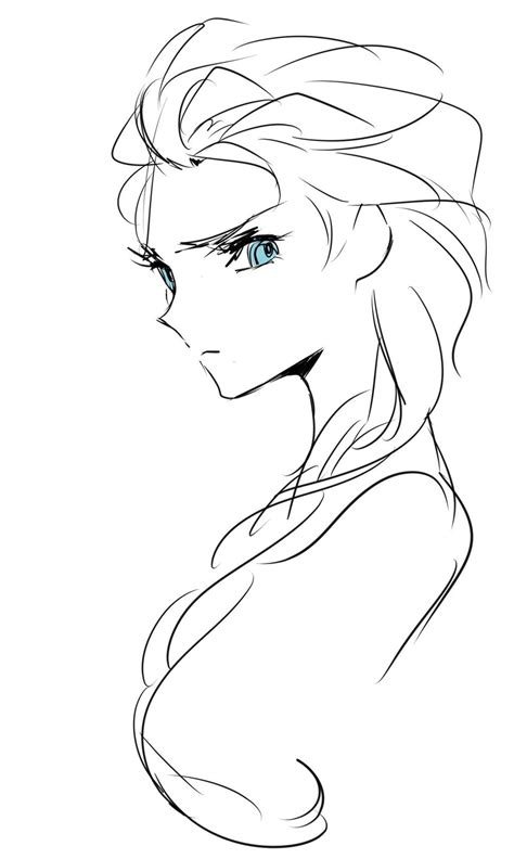 Elsa Frozen Drawn By Hidakaajiko Danbooru