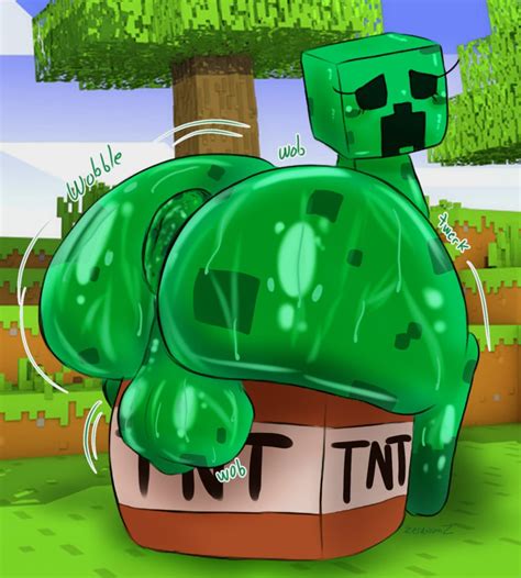 Rule 34 Ass Focus Creeper Creeper Minecraft Donut Anus Femboy