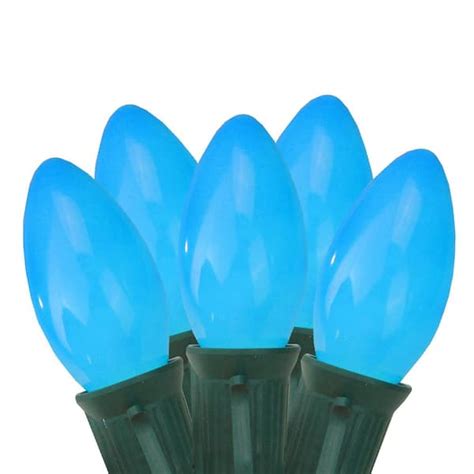 C9 Blue Lights Christmas Lights The Home Depot