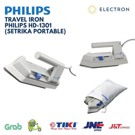 Jual Stk 0534 Philips Setrika Travel Mini Hd 1301 38 Hd1301 Seterika Shopee Indonesia