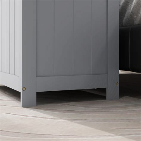 Homcom Storage Chest With 2 Safety Hinges