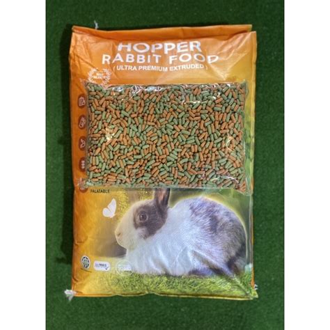 1kg Repack I Bunny Hopper Rabbit Dry Food Shopee Malaysia