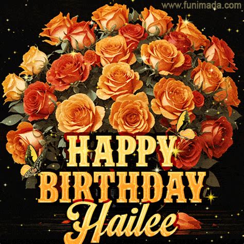Happy Birthday Hailee GIFs For Her Download On Funimada Com