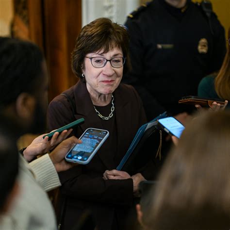 Susan Collins Runs For Re Election In One Of 2026s Top