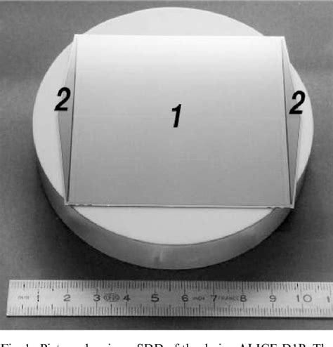 Figure 1 From Characteristics Of The Alice Silicon Drift Detector Semantic Scholar