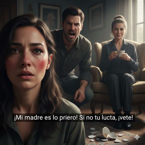 Mi Suegra Y Yo Tuvimos Una Pelea Y Mi Marido Me Abofeteó La Mejilla Hasta Enrojecerla Y Gritó
