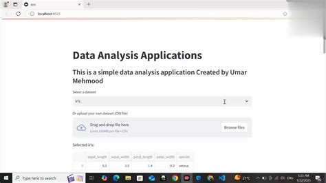 Python Streamlit Dataanalysis Datavisualization Techinnovation