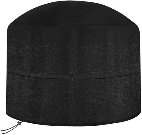 Large Fire Pit Cover Waterproof Windproof Anti Uv Heavy Duty Rip Proof 600d Fruugo Uk