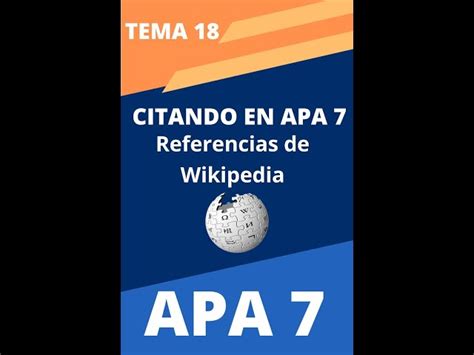 Citar y Referenciar en APA ma Edición Wikipedia Parte Creación de Sitios Webs en Machala