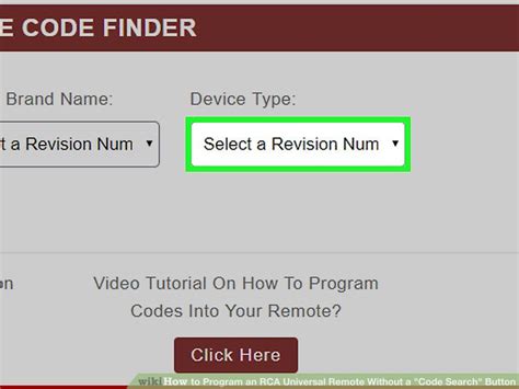How To Program An Rca Universal Remote Without A Code Search Button