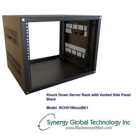 10u Knock Down Desktop Server Rack Rchs1901717bk1 Rchsv1901717bk1