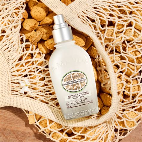 Almond Delightful Body Mist Loccitane Loccitane Mists Skin Care