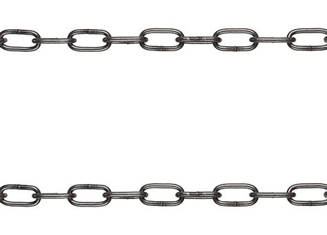 Three Pieces Of Chain Safety Button Flat Vector Safety Button Flat