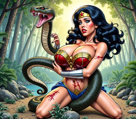 Comic Style Ww Fighting Small Python By Mauler77 On Deviantart