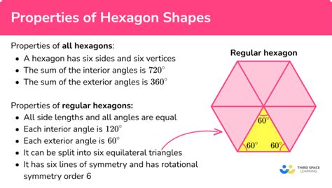 Hexagon Shape Gcse Maths Steps Examples And Worksheet
