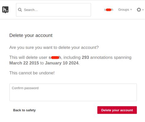 Delete Question Hypothesis