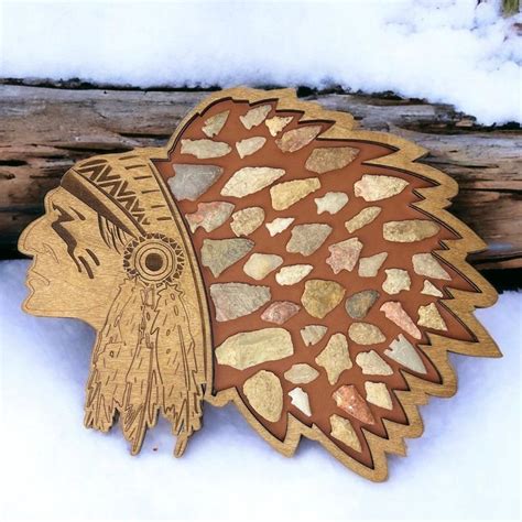 Arrowhead Display Case Etsy