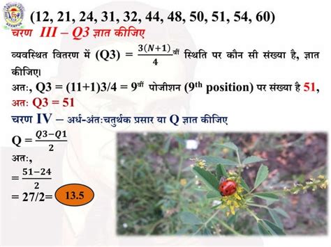 चतुर्थक विचलन Quartile Deviation Pptx