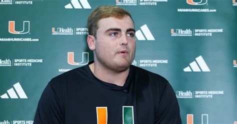 Miami C James Brockermeyer Thoughts Off Notre Dame Win