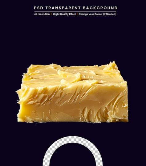 Thatched Brown Sugar Cube Isolated On Black Various Tasty Foods