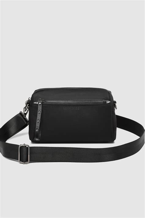 Rowie Nylon Crossbody Bag Black Daisy Hill Boutique