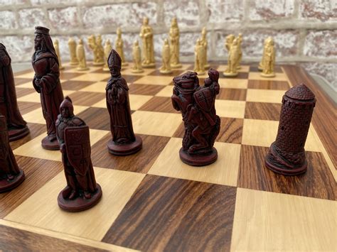 Berkeley Chess Small Camelot Chess Set Red Chessbaron Chess Sets Usa Call 213 325 6540