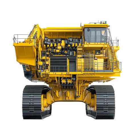 Yellow Mining Machine 54591712 Png