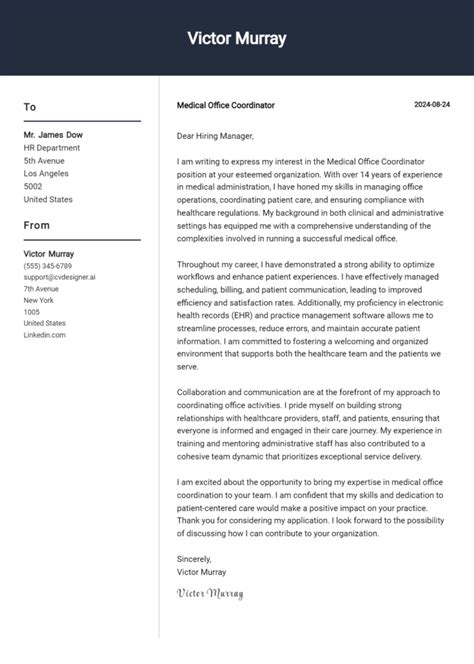 26 Medical Technologist Cover Letter Examples And Samples For 2024
