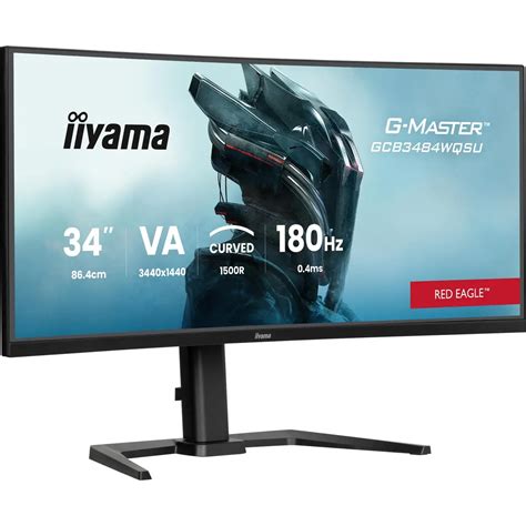 Iiyama G Master Gebogen Gcb3484wqsu B1 Red Eagle 34 864 Cm