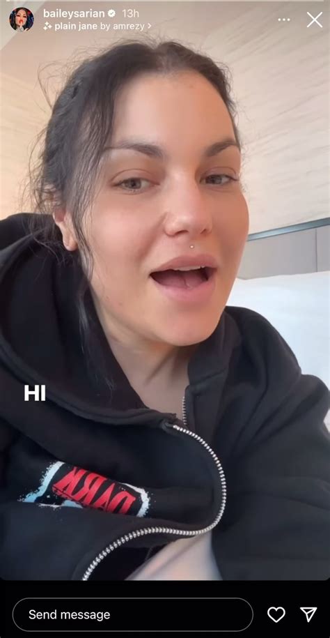 Wish Bailey Luck For Her Surgery Today Her Instagram Story Update R Baileysarian