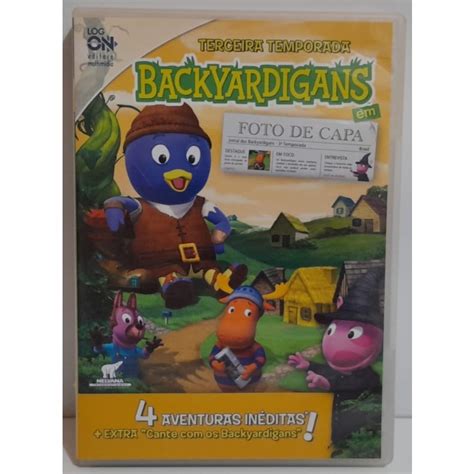 Dvd Original Da Terceira Temporada Backyardigans Em Foto De Capa