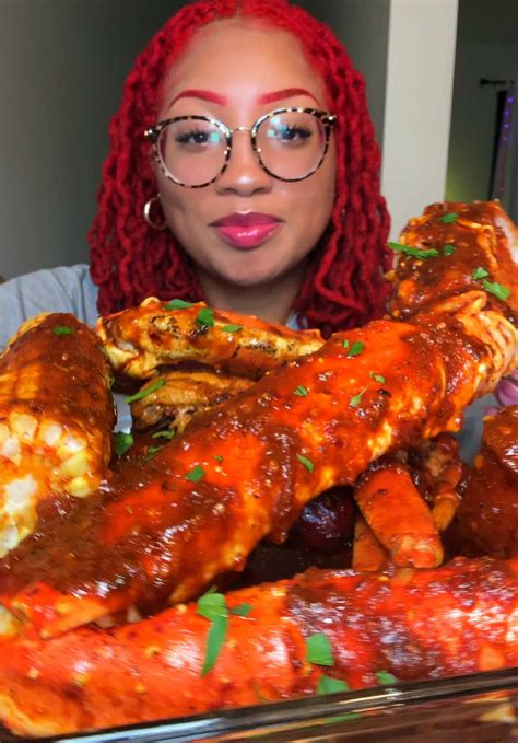 Delicious Leftover Seafood Boil Mukbang Experience Tiktok