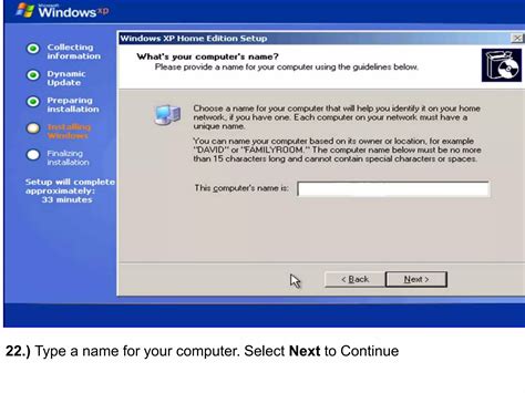 Win Xp Setup PPT