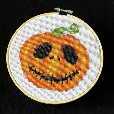 Disney Inspired Pumpkin Cross Stitch Patterns Free Printables Mama Geek
