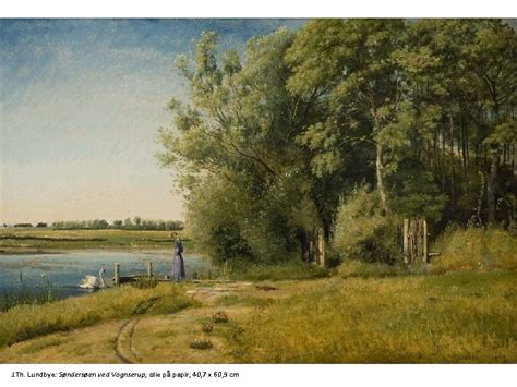 J Th Lundbye Efterrslandskab Hankehj Ved Vallekilde 1847