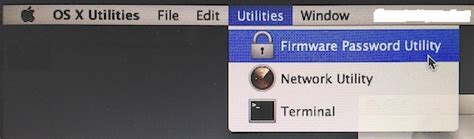 how to set and secure your mac firmware password