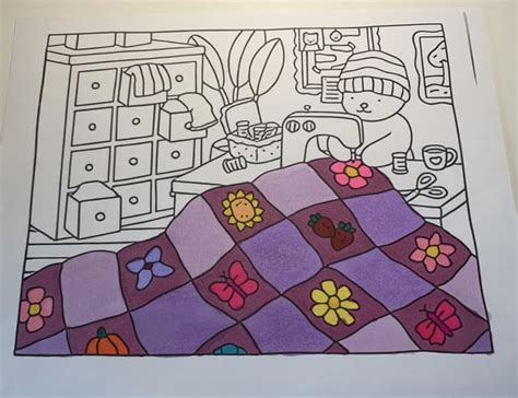 Two Bobby Goods Sheets Work In Progress One With A Vision And One I Have Chosen Each Colour