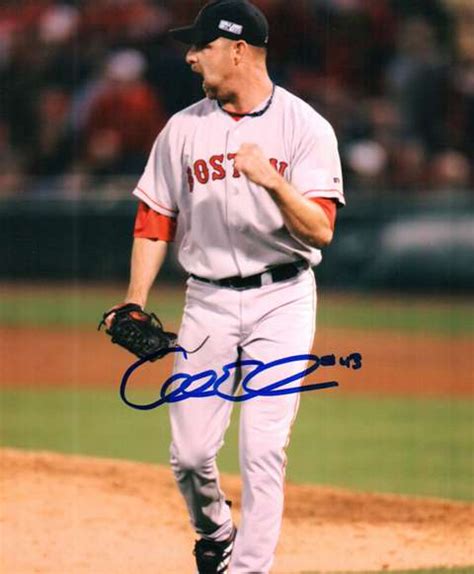 Autographed Alan Embree Boston Red Sox Photo Main Line Autographs