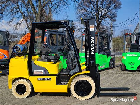 Wózek Widłowy Hyundai 35l 7a Duplex Hilo 33 M Lpg 35 T Kęty