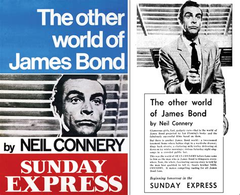 Sean And Neil Connery