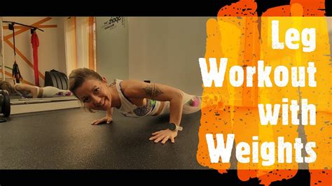 20 Min Leg Workout With Weights Youtube