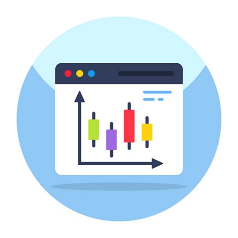 Colored Design Icon Of Online Data Analytics 13276927 Vector Art At