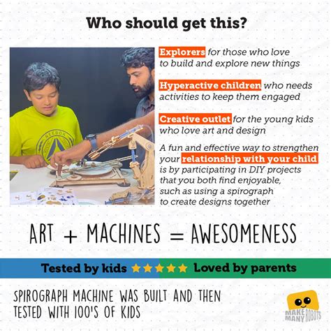 Spirograph A Cycloid Drawing Machine Make Many Robots